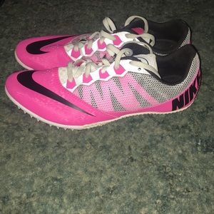 Nike | Shoes | Pink Nike Track Shoes | Poshmark